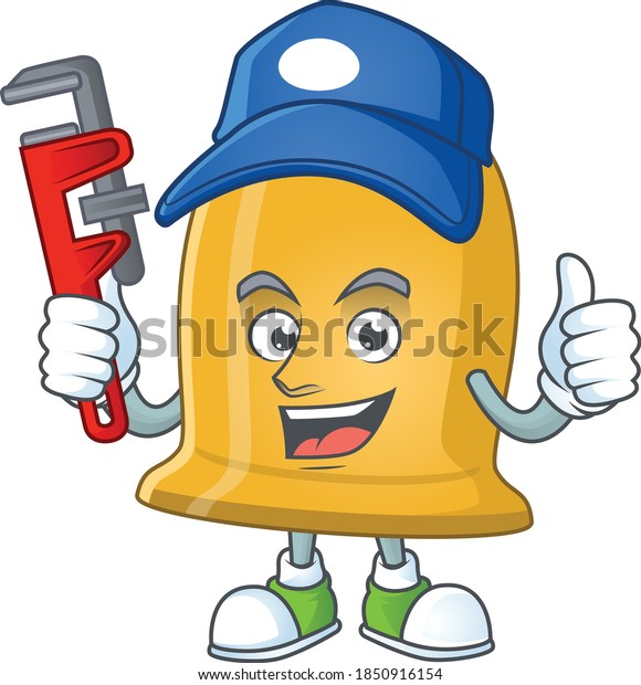 Bell Cartoon Drawing Concept Work Smart Stock Vector (Royalty Free ...