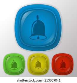 Bell First Call Symbol School Beginning Stock Vector (Royalty Free ...