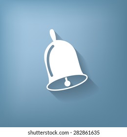 Bell First Call Symbol School Beginning Stock Vector (Royalty Free ...