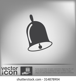Bell First Call Symbol School Beginning Stock Vector (Royalty Free ...