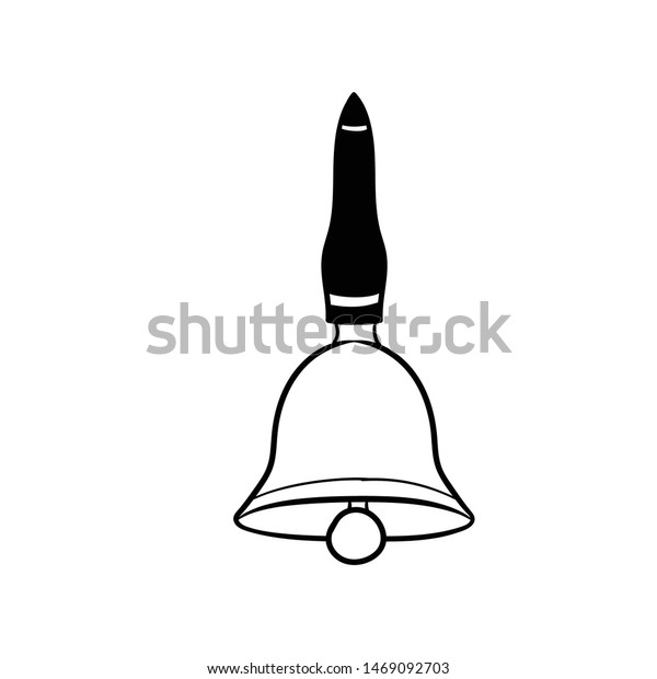 Bell Hand Drawn Outline Doodle Vector Stock Vector (Royalty Free ...