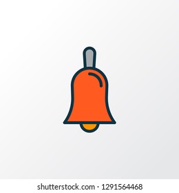 Bell Icon Colored Line Symbol Premium Stock Vector (Royalty Free ...