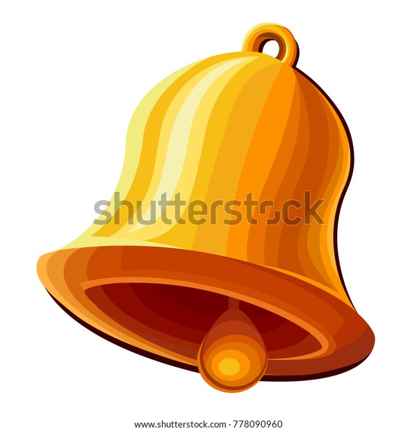 Bell Icon Isolated On White Background Stock Vector (Royalty Free ...