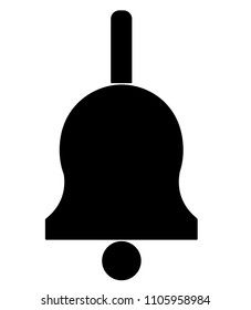 Bell Icon On White Background Bell Stock Vector (Royalty Free ...