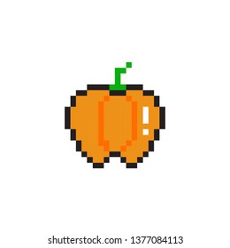 Bell Pepper Pixel Art Stock Vector (Royalty Free) 1377084113