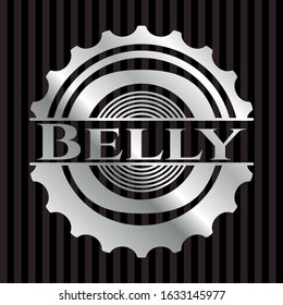 Belly Silvery Emblem Vector Illustration Mosaic Stock Vector (Royalty ...