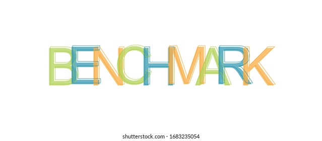Benchmark Word Concept Benchmark Use Cover Stock Vector (Royalty Free ...