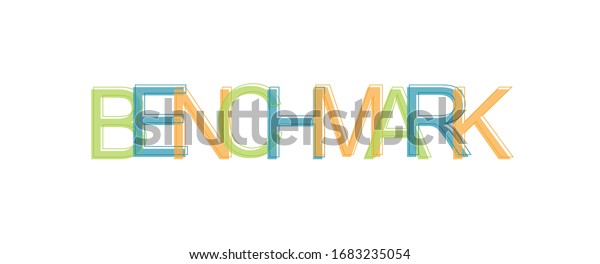 Benchmark Word Concept Benchmark Use Cover Stock Vector (Royalty Free ...