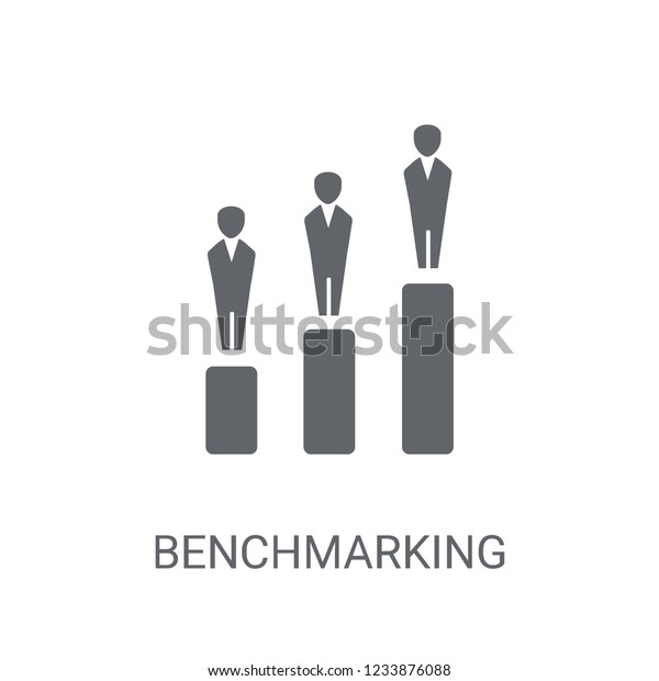 Benchmarking Icon Trendy Benchmarking Logo Concept Stock Vector ...