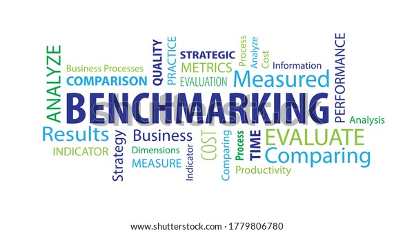 Benchmarking Word Cloud On White Background Stock Vector (Royalty Free ...