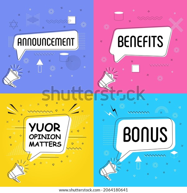Benefits Bubble Vector On Bright Yellow Stock Vector (Royalty Free ...