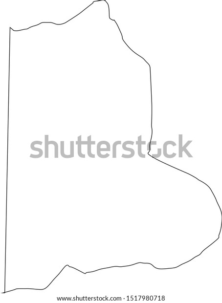 Benton County Map State Washington Stock Vector (Royalty Free ...