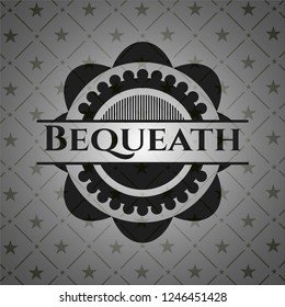 Bequeath Realistic Dark Emblem Stock Vector (Royalty Free) 1246451428 ...