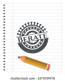 Berate Pencil Draw Vector Illustration Detailed Stock Vector (Royalty ...