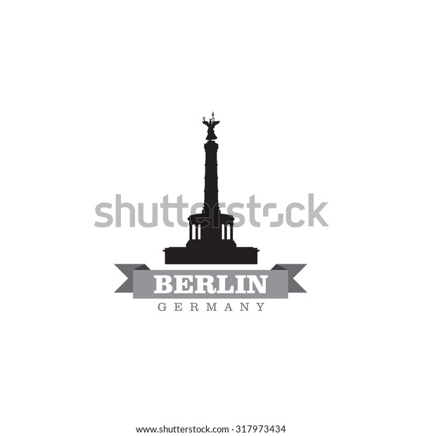 Berlin Germany City Symbol Vector Illustration Stock Vector (Royalty ...