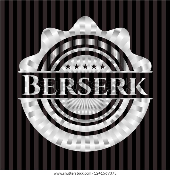Berserk Silver Badge Emblem 스톡 벡터(로열티 프리) 1241569375 | Shutterstock
