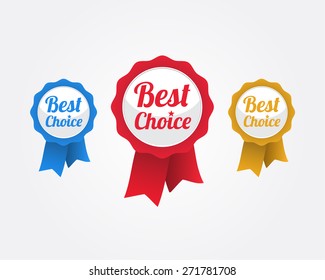 Best Choice Ribbons Stock Vector (Royalty Free) 271781708 | Shutterstock