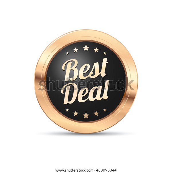 Best Deal Badge Stock Vector (Royalty Free) 483095344 | Shutterstock