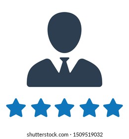 Best Employee Icon Vector Graphics Stock Vector (Royalty Free ...