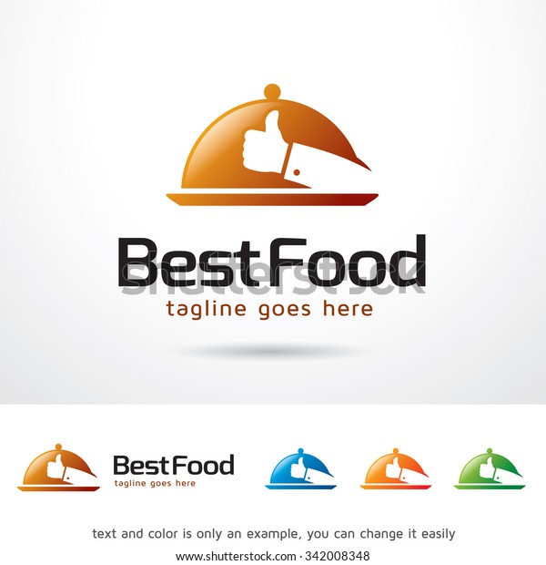Best Food Logo Template Design Vector Stock Vector (Royalty Free ...
