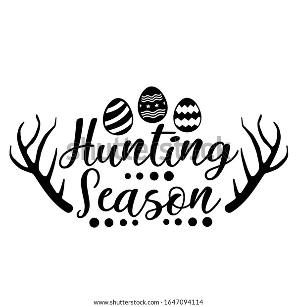 Best Hunting Vector Graphics Typographic Design Stock Vector (Royalty ...