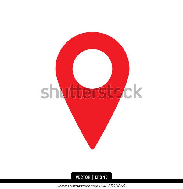 Best Location Icon Vector Illustration Logo Stock Vector (Royalty Free ...