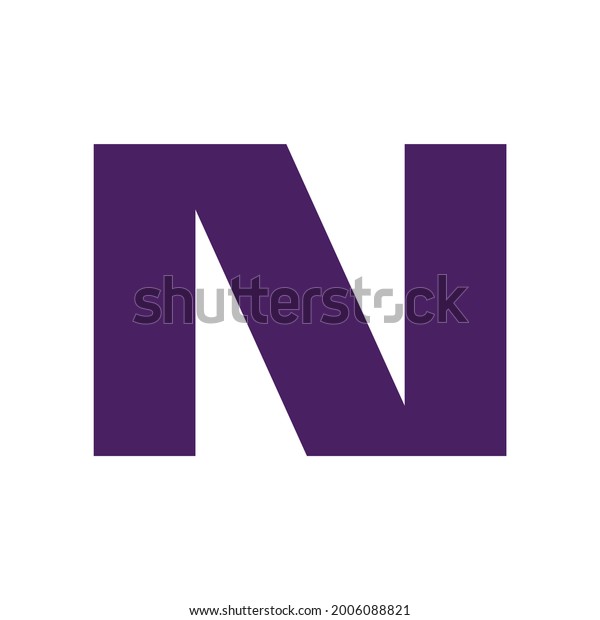 Best Logo Vector Letter N Stock Vector (Royalty Free) 2006088821 ...