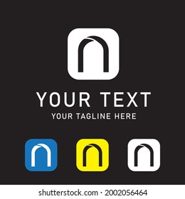 Best N Apps Logo Design Vector Stock Vector (Royalty Free) 2002056464 ...