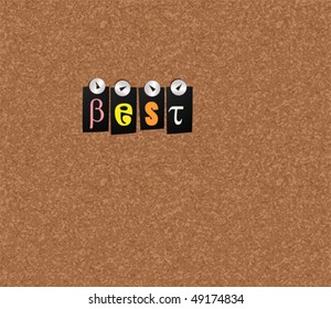 Best Notice Concept Stock Vector (Royalty Free) 49174834 | Shutterstock