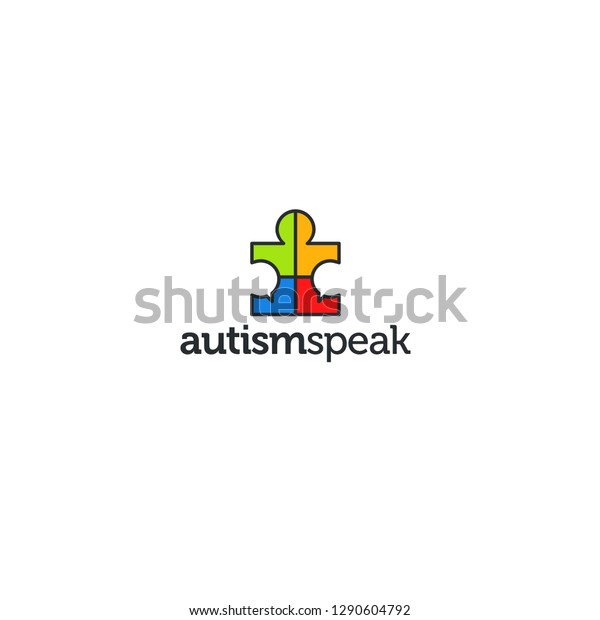 Best Original Autism Care Logo Designs Stock Vector (Royalty Free ...