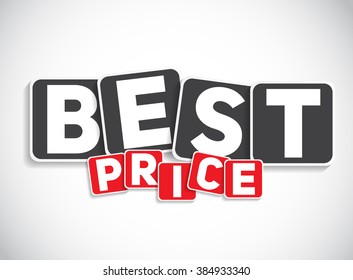 Best Price Sign Template Vector Illustration Stock Vector (Royalty Free ...