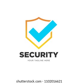 Best Protection Shield Logo Vector Illustration 스톡 벡터(로열티 프리 ...