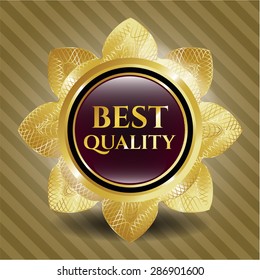 Under Construction Gold Emblem Stock Vector (Royalty Free) 352388576