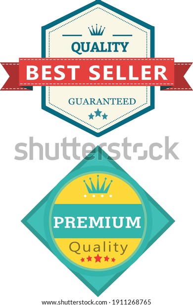Best Quality Label Sticker Tag Icon Stock Vector (Royalty Free ...