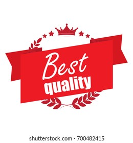 Best Quality Red Sticker Icon Label Stock Vector (Royalty Free ...