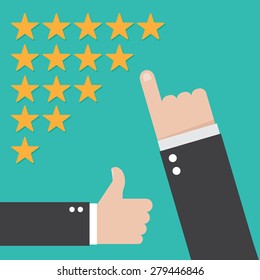 Best Score Flat Design Stock Vector (Royalty Free) 279446846 | Shutterstock