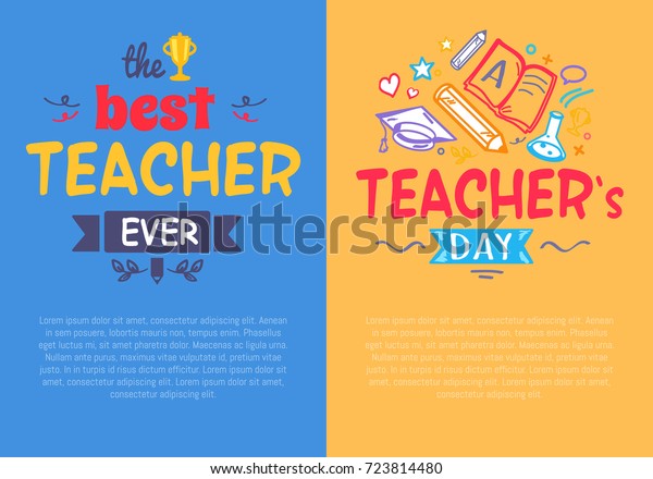 Best teacher ever compliment and congratulation on Teacher's Day on the ...