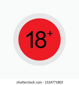 Best Under 18 Years Old Icon Stock Vector (Royalty Free) 1524771803 ...