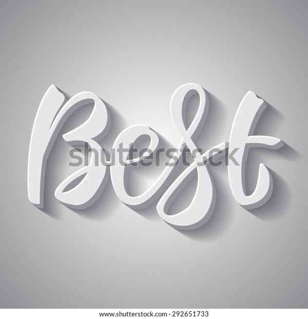 Best Vector Handwritten Lettering Tshirt Print Stock Vector (Royalty ...