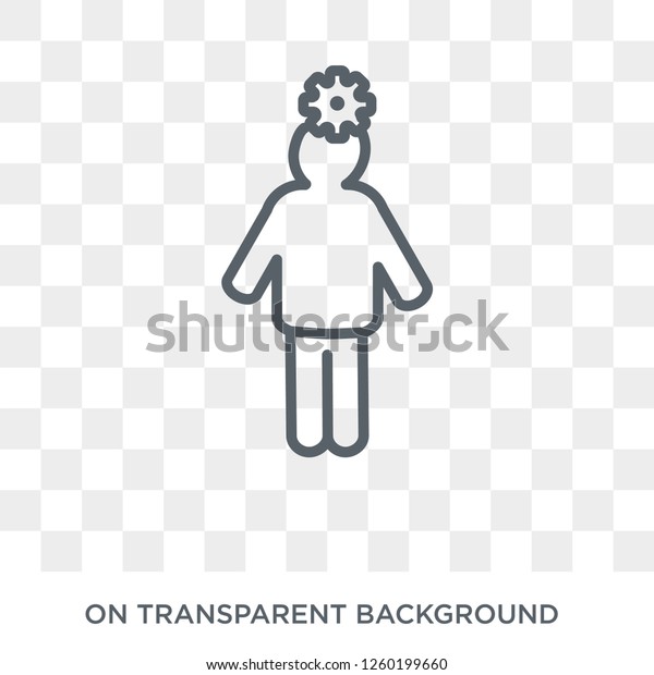 Better Human Icon Trendy Flat Vector Stock Vector (Royalty Free ...