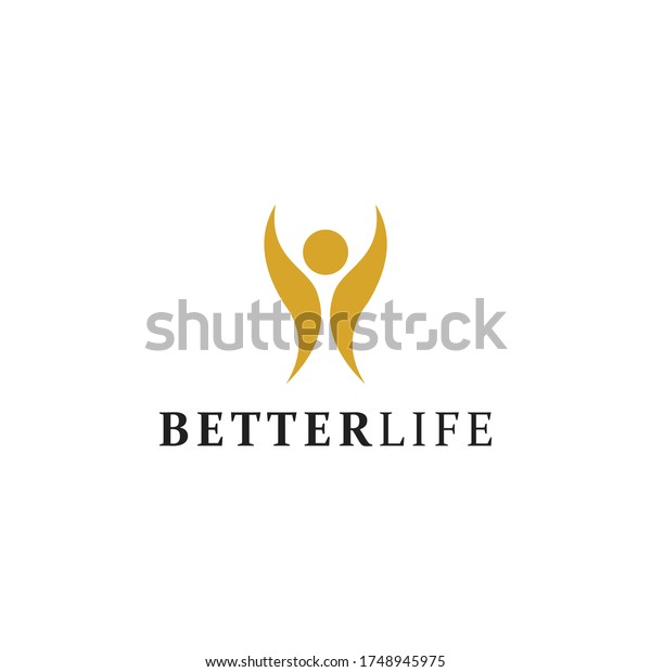 Better Live Logo Vector Minimalist Design Stock Vector (Royalty Free ...