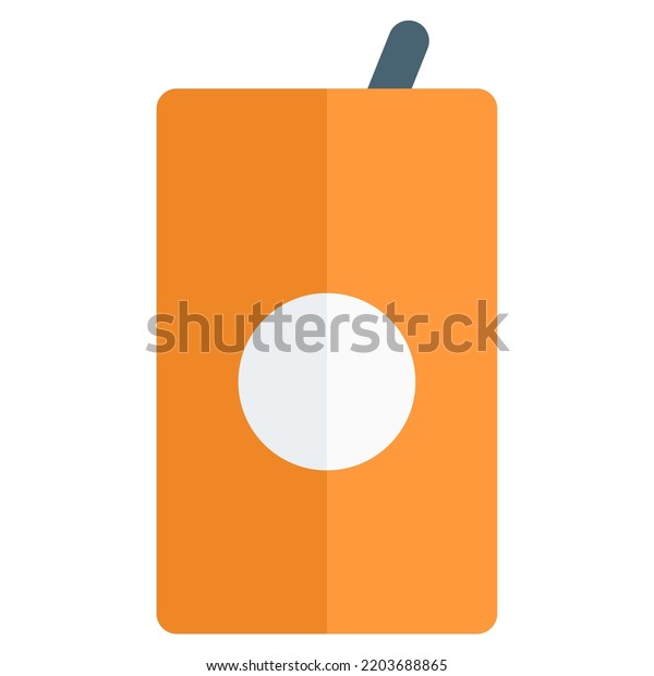 Beverage Juice Box Straw Stock Vector (Royalty Free) 2203688865 ...