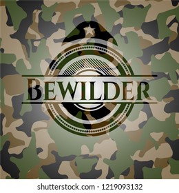 Bewilder On Camouflaged Texture Stock Vector (Royalty Free) 1219093132 ...