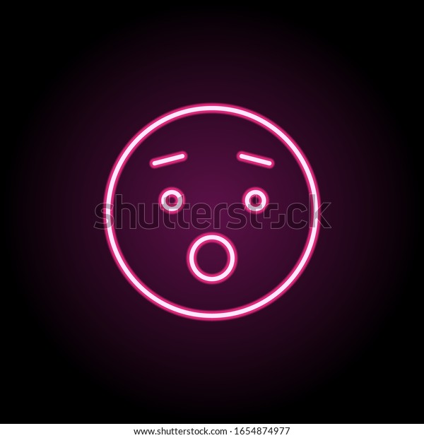 Bewilderment Neon Icon Simple Thin Line Stock Vector (Royalty Free ... Bewilderment Neon Icon Simple Thin Line Stock Vector (Royalty Free ...