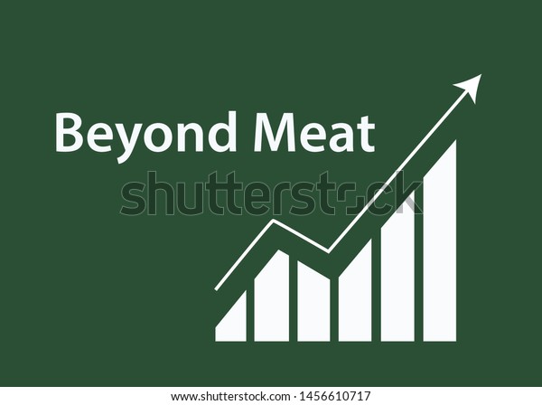 Beyond Meat Vector Illustration Minimalist Lettering Stock Vector ...