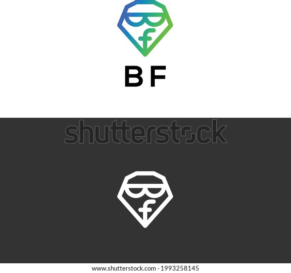 Bf Logo Concept Business Uses Stock Vector (Royalty Free) 1993258145 ...