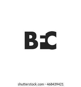 Bfc Logo Vector Graphic Branding Letter Stock Vector (Royalty Free ...