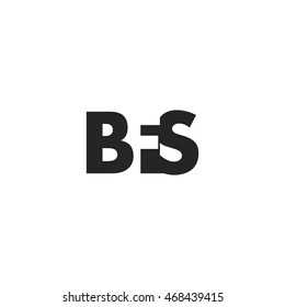 Vektor Stok Bfs Logo Vector Graphic Branding Letter (Tanpa Royalti ...