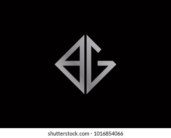 Hc Square Shape Silver Color Logo Stock Vector (Royalty Free ...