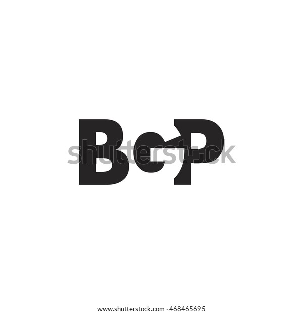 Bgp Logo Vector Graphic Branding Letter Stock Vector (Royalty Free ...